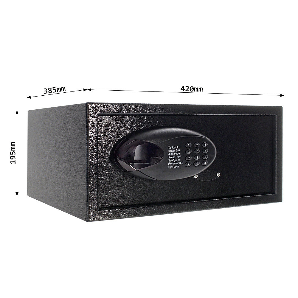 Comsafe Nábytkový sejf HOLYTEC LAP antracit, společný klíč - TrezorStore